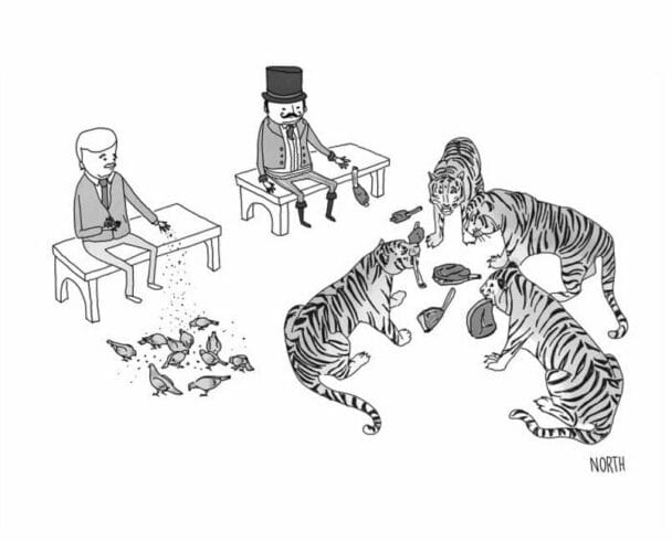 25 Clever Single Panel Comics From Cartoonist Rich North
