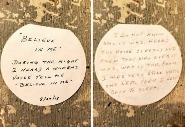 35 Creepy Times People Found Notes That Still Haunt Them