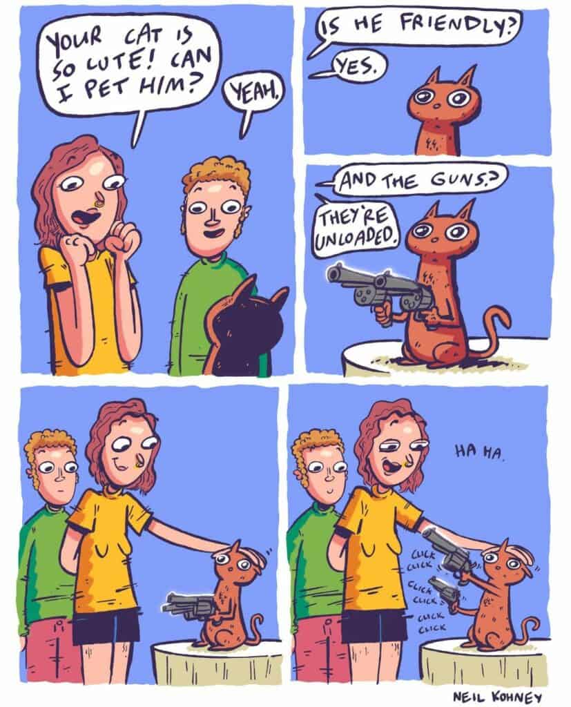 25 Funniest Dark Humor Comics From The Twisted Mind Of Neil Kohney