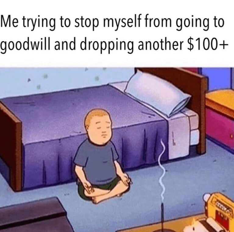 37 Funniest Thrifting Memes For Vintage Addicts And Bargain Goblins