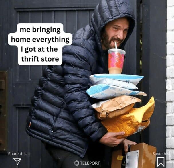 37 Funniest Thrifting Memes For Vintage Addicts And Bargain Goblins