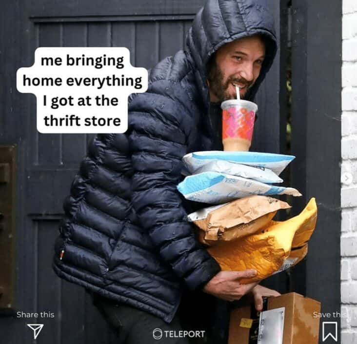 37 Funniest Thrifting Memes For Vintage Addicts And Bargain Goblins