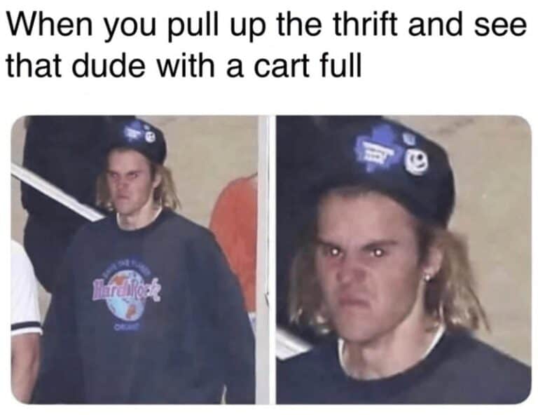 37 Funniest Thrifting Memes For Vintage Addicts And Bargain Goblins