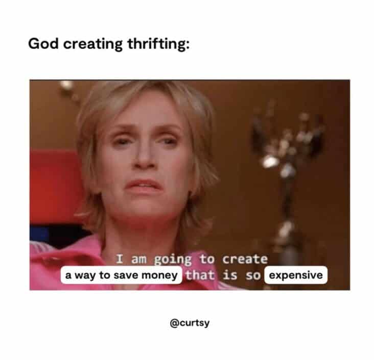 37 Funniest Thrifting Memes For Vintage Addicts And Bargain Goblins