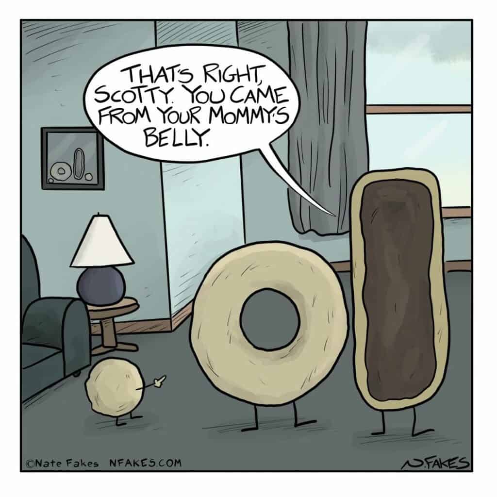 40 Deliciously Funny One-Panel Food Comics From This Hilarious Cartoonist