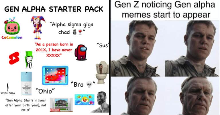 30 Funny Gen Alpha Memes That Perfectly Capture The Chaos Of Growing Up ...