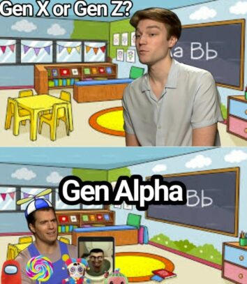 30 Funny Gen Alpha Memes That Perfectly Capture The Chaos Of Growing Up ...