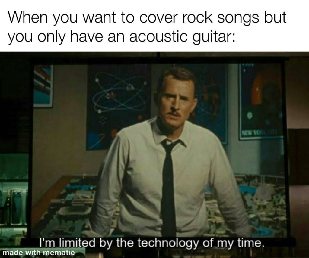 "Anything But Wonderwall" — 25 Guitar Memes For Seasoned Pros And ...