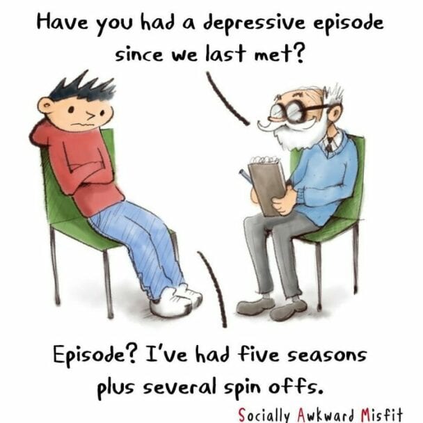 25+ Funny Introvert Comics From Socially Awkward Cartoonist Ross Hendrick