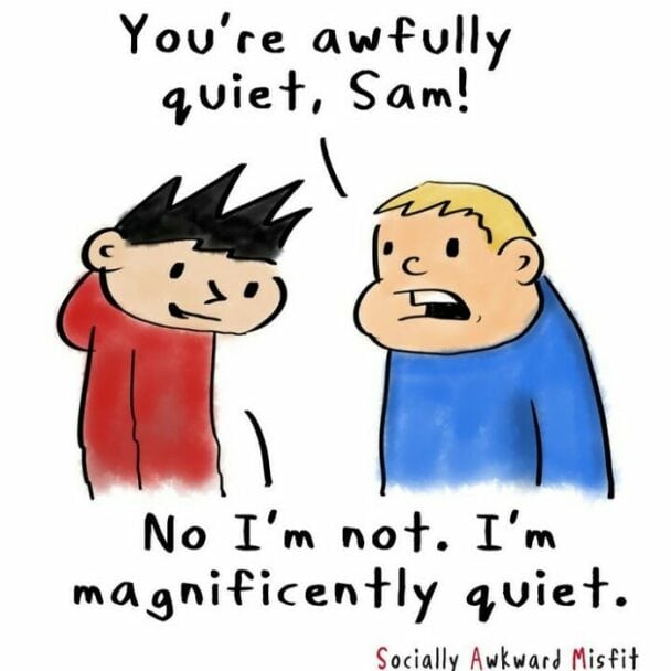 25+ Funny Introvert Comics From Socially Awkward Cartoonist Ross Hendrick