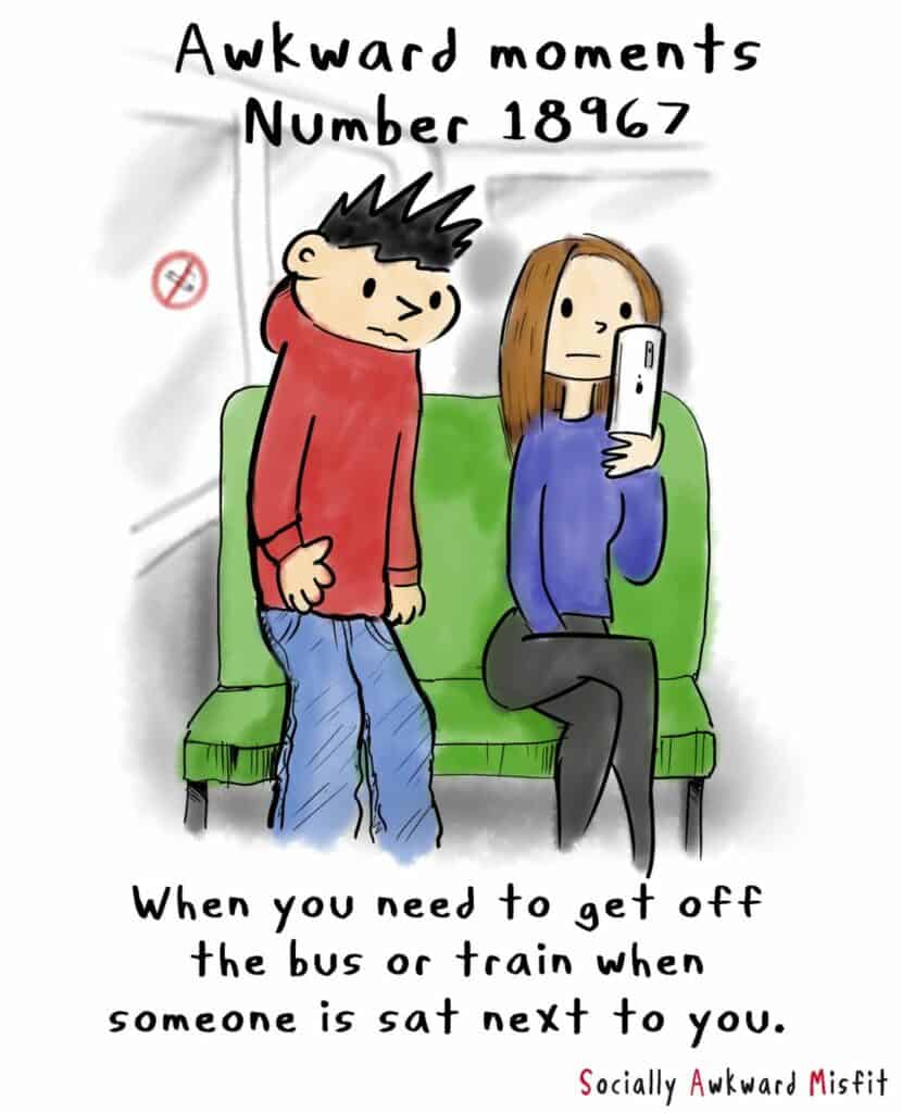 25+ Funny Introvert Comics From Socially Awkward Cartoonist Ross Hendrick