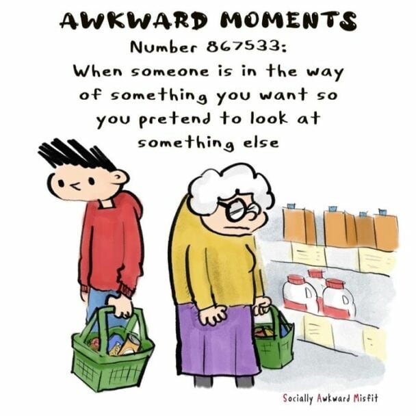 25+ Funny Introvert Comics From Socially Awkward Cartoonist Ross Hendrick