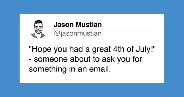 35 Funny Work Email Tweets We Hope Find You Well