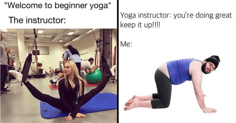 35 Funny Yoga Memes That’ll Leave Your Chakras Shook And Your Core Sore ...