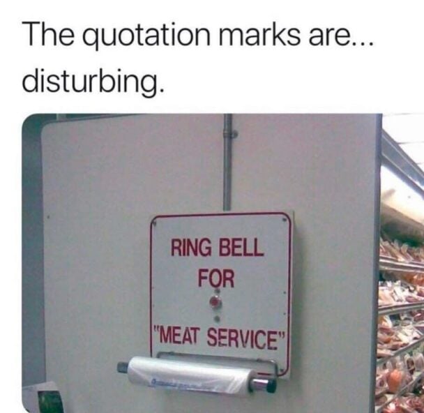 28 Hilariously Misused Quotation Marks That Made Signs "Suspiciously" Funny