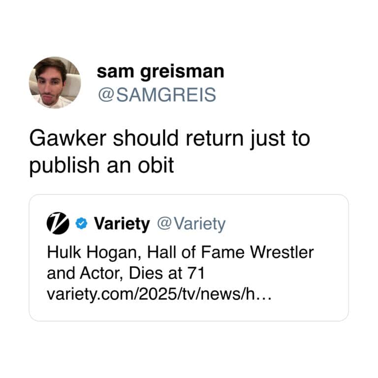 20 Funniest Tweets About To Hulk Hogan’s Death