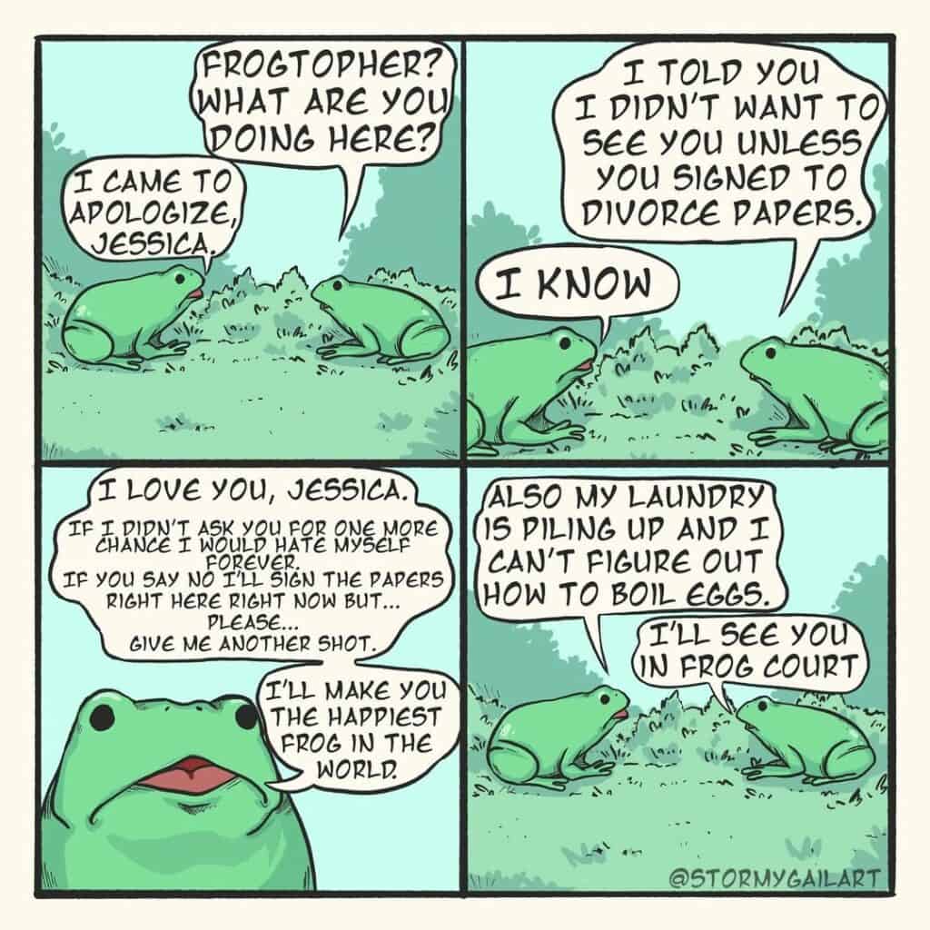 25 Thoughtful Comics About Life With Depression From 'Stormy Gail'