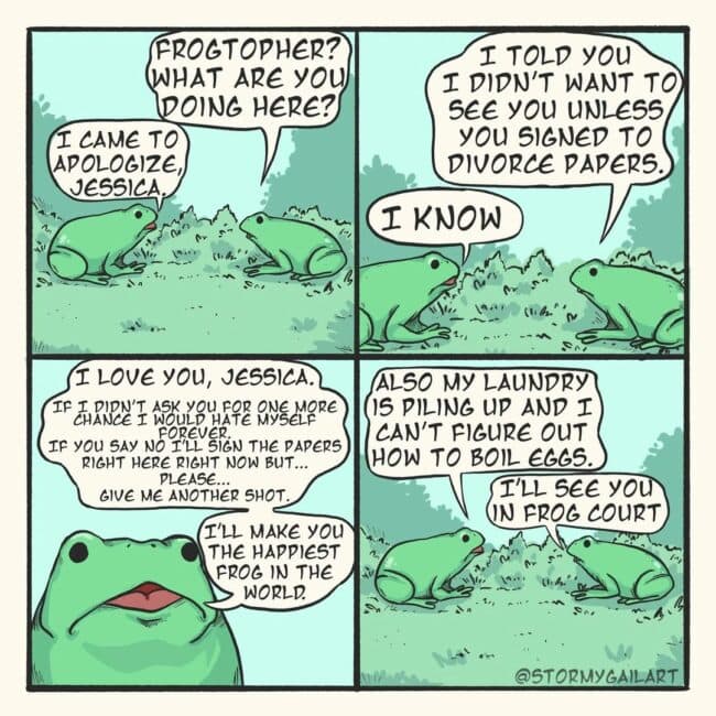 25 Thoughtful Comics About Life With Depression From 'Stormy Gail'