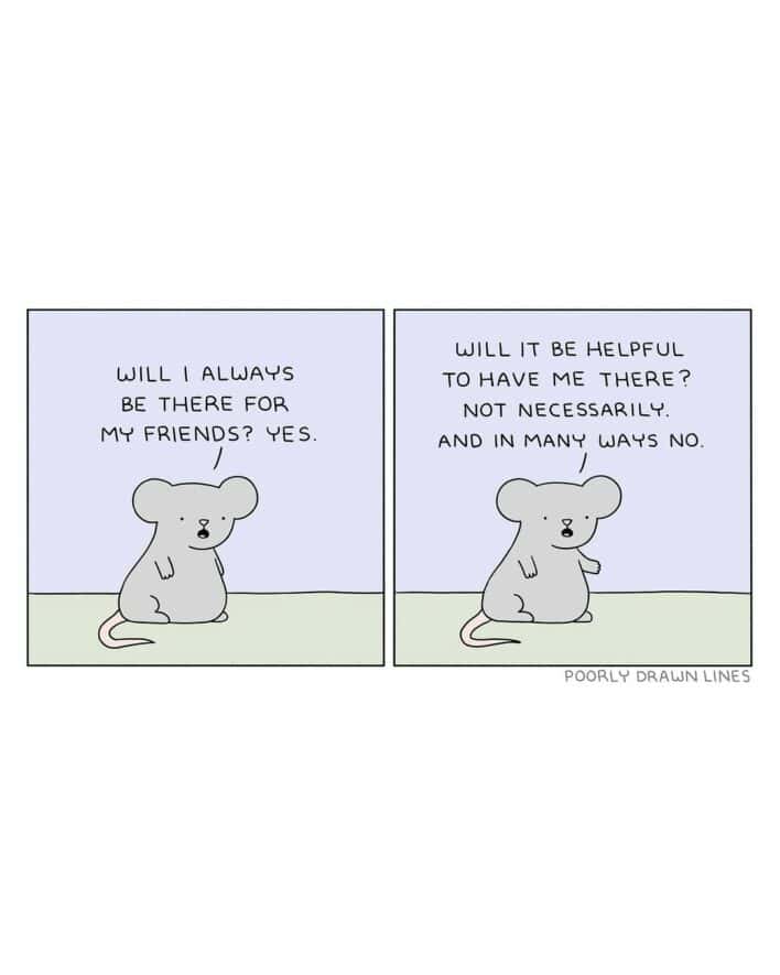 35 Dark And Silly Comics With Twisted Animals From Poorly Drawn Lines