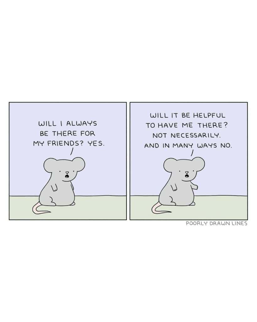 35 Dark And Silly Comics With Twisted Animals From Poorly Drawn Lines
