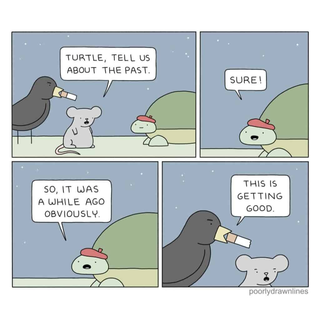 35 Dark And Silly Comics With Twisted Animals From Poorly Drawn Lines