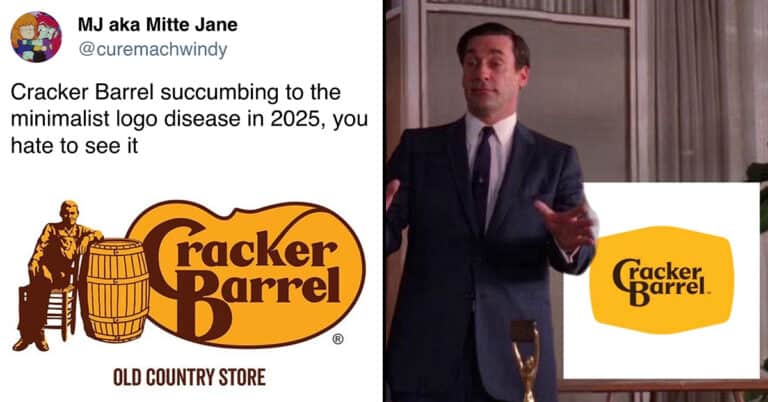 Cracker Barrel Changed Its Logo And People Are Losing Their Biscuits (20 Tweets)