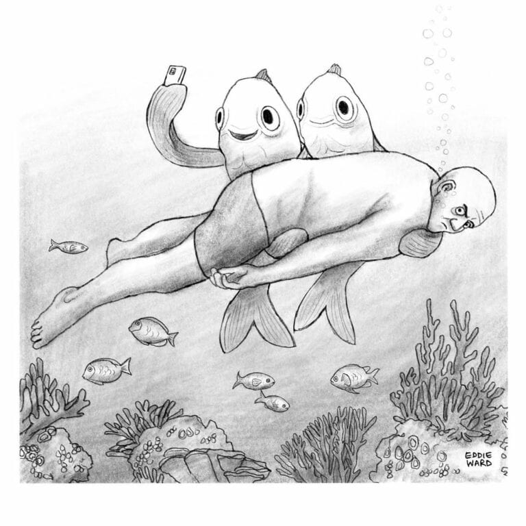 35 One Panel Comics From Brilliant Cartoonist Eddie Ward