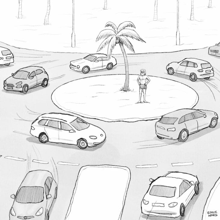 35 One Panel Comics From Brilliant Cartoonist Eddie Ward