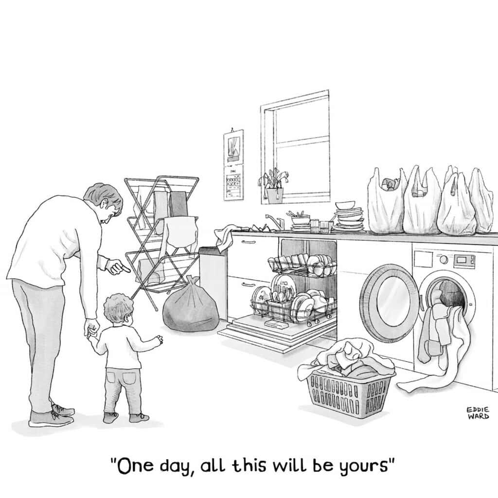 35 One Panel Comics From Brilliant Cartoonist Eddie Ward