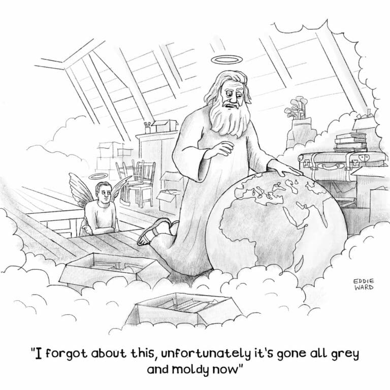 35 One Panel Comics From Brilliant Cartoonist Eddie Ward