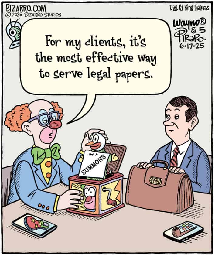 35 'Out There' Comics From Award Winning Bizarro Cartoonist Wayno