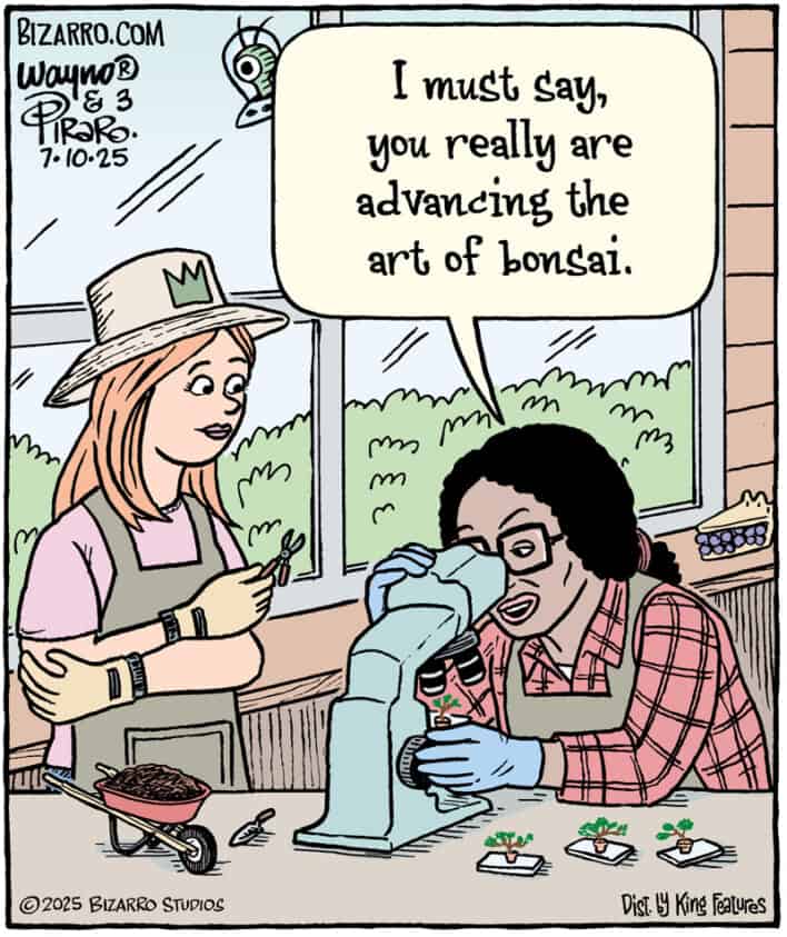 35 'Out There' Comics From Award Winning Bizarro Cartoonist Wayno