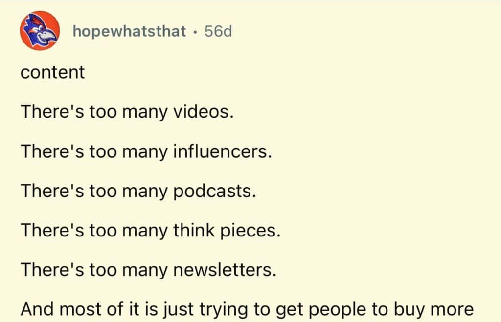 30 Overconsumption Trends Shared By People Who, Ironically, Have Had Enough