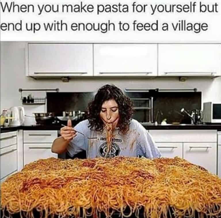 30 Pasta Memes That'll Spaghetti Your Meatballs