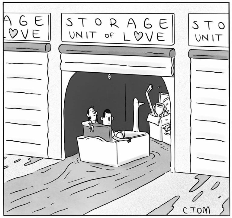 30 Witty Comics From New Yorker Cartoonist Colin Tom