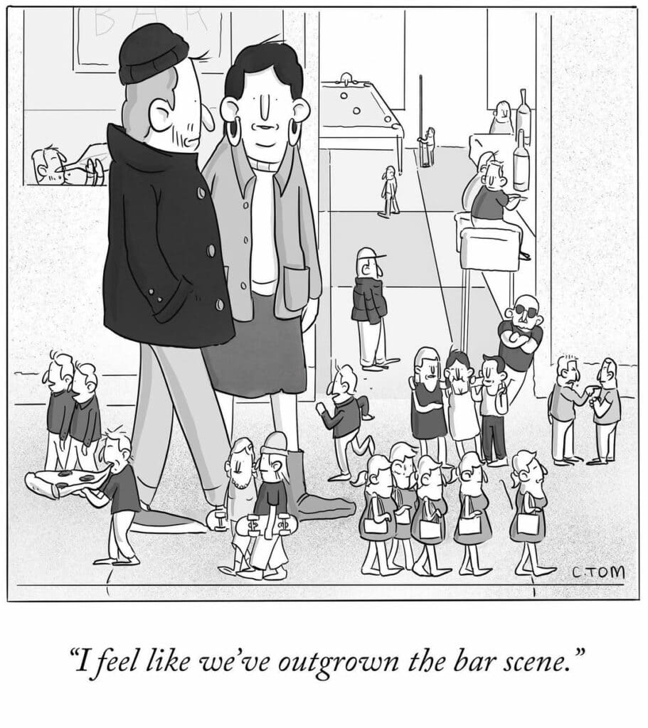 30 Witty Comics From New Yorker Cartoonist Colin Tom