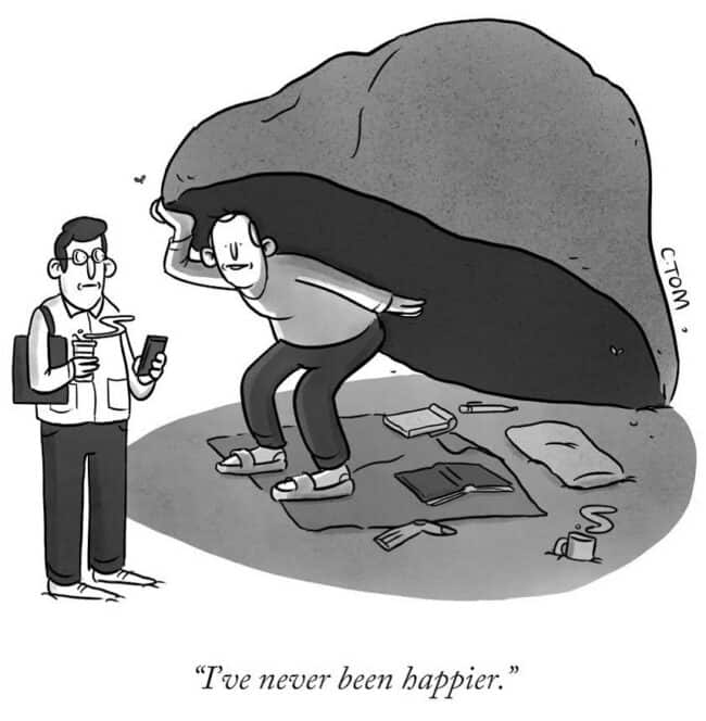 30 Witty Comics From New Yorker Cartoonist Colin Tom