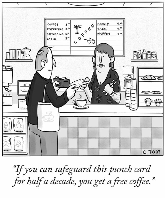 30 Witty Comics From New Yorker Cartoonist Colin Tom