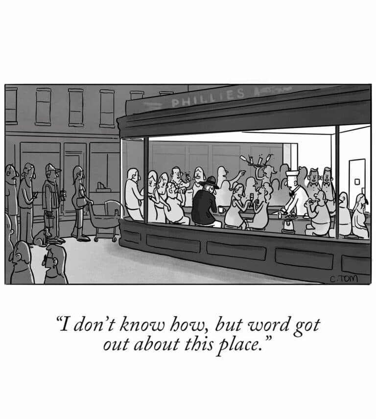30 Witty Comics From New Yorker Cartoonist Colin Tom