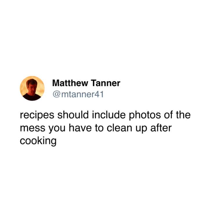 25 Funniest Cooking Tweets Served Up After Reading A Recipe Blogger's ...