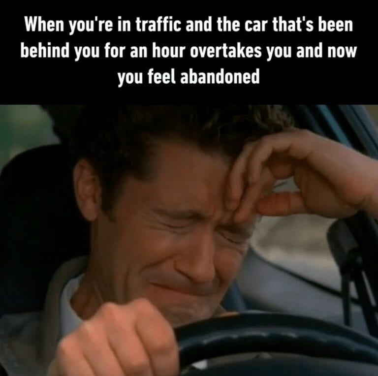 30 Funniest Memes About Traffic For Commuters Stuck Behind The Slow Car ...