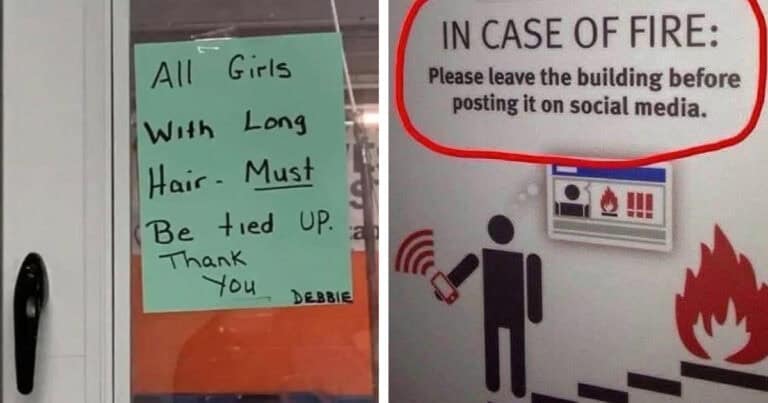 35 Funniest Signs People Found And Thought Were Too Good Not To Share
