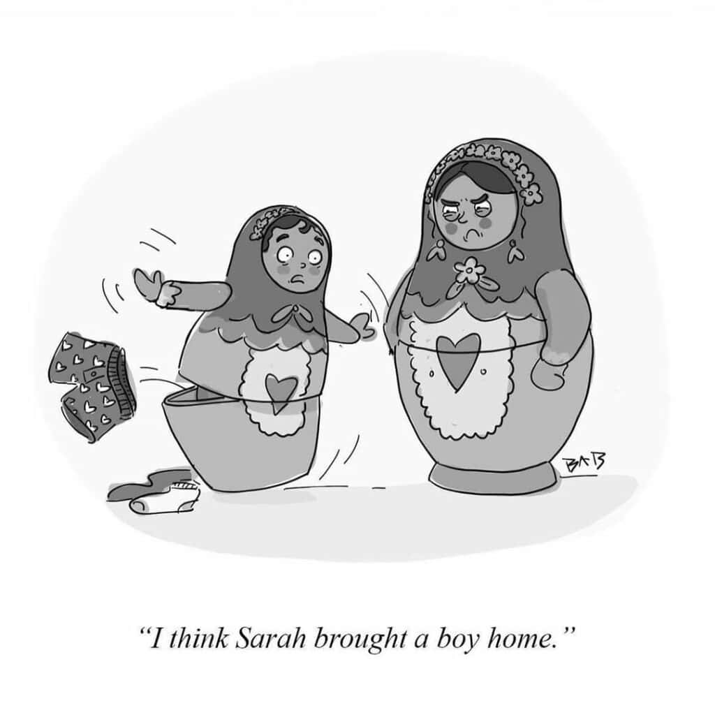 30 Funny Comics From Witty New Yorker Cartoonist Brooke Bourgeois