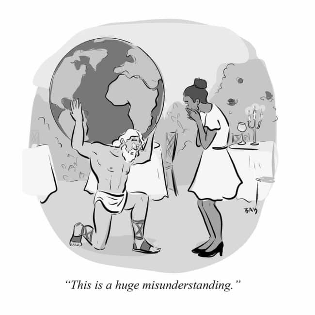 30 Funny Comics From Witty New Yorker Cartoonist Brooke Bourgeois