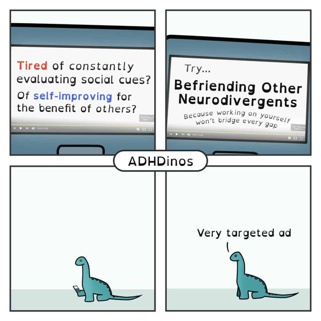 30 Hilarious Comics About Living With ADHD from ADHDinos