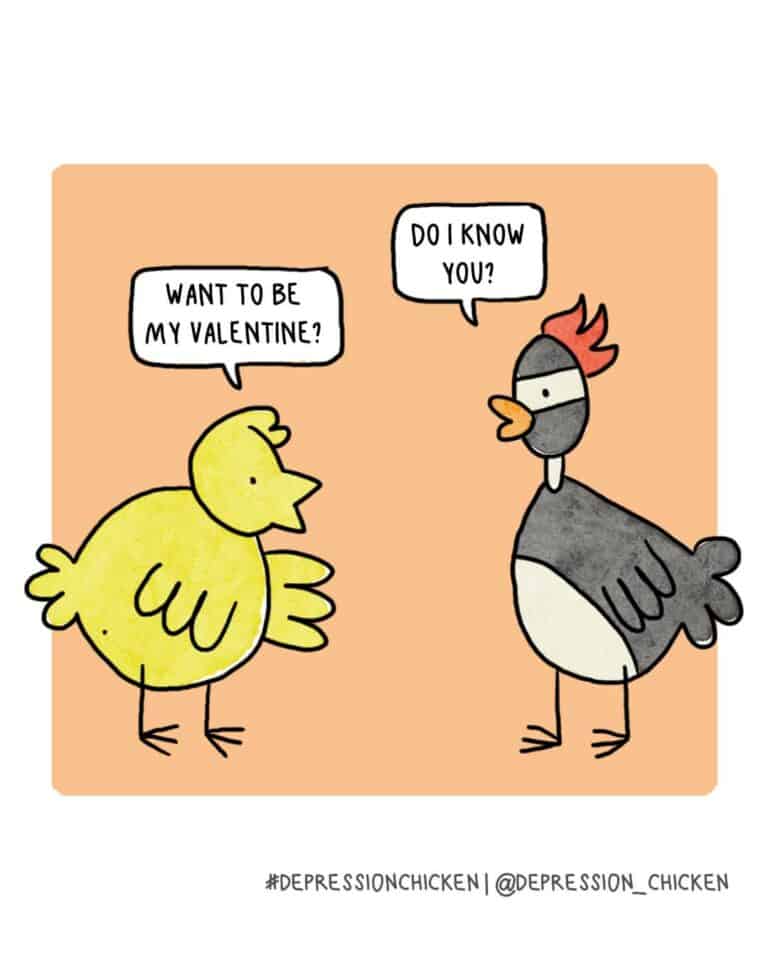 30 Hilariously Dark Comics About Mental Health From Depression Chicken