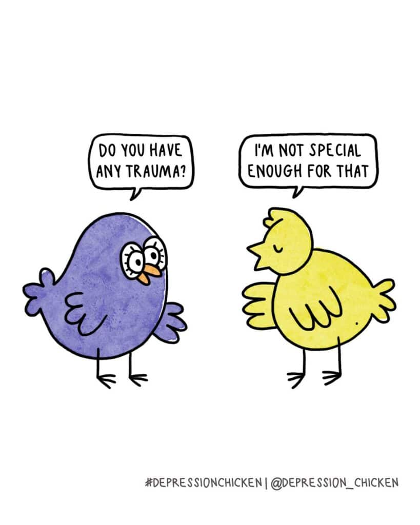 30 Hilariously Dark Comics About Mental Health From Depression Chicken