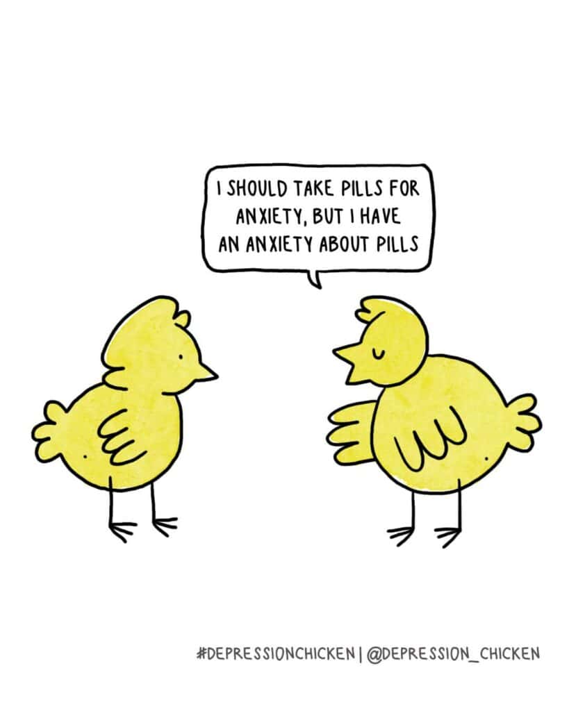 30 Hilariously Dark Comics About Mental Health From Depression Chicken