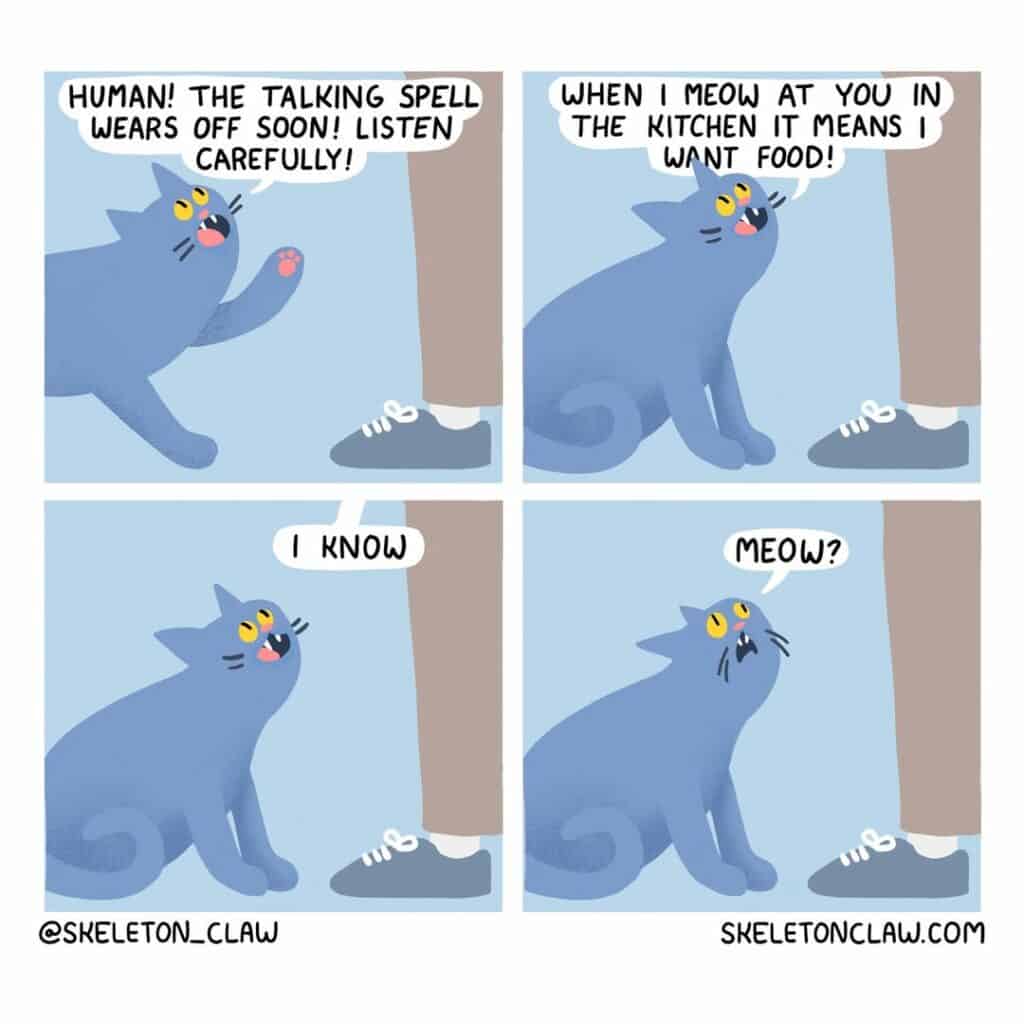 30 Hilariously Dark Comics From The Cartoonist Behind Skeleton Claw
