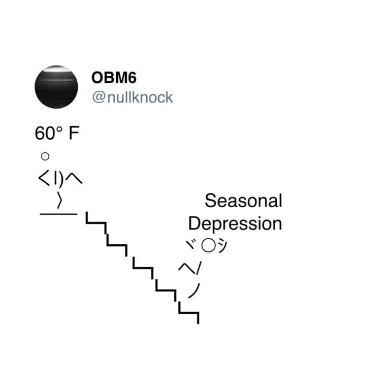 30 Seasonal Depression Memes Coming In Faster Than The Sun Can Run Away